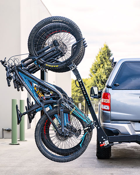 1240 Hitch Box Fixed - Single Trail Rack