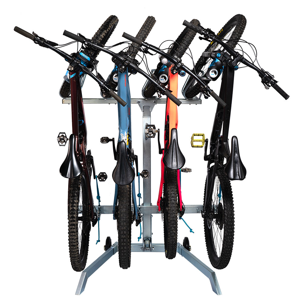 RFS Vertical Bike Rack | 2 - 6 Bike Racks - Single Trail Rack