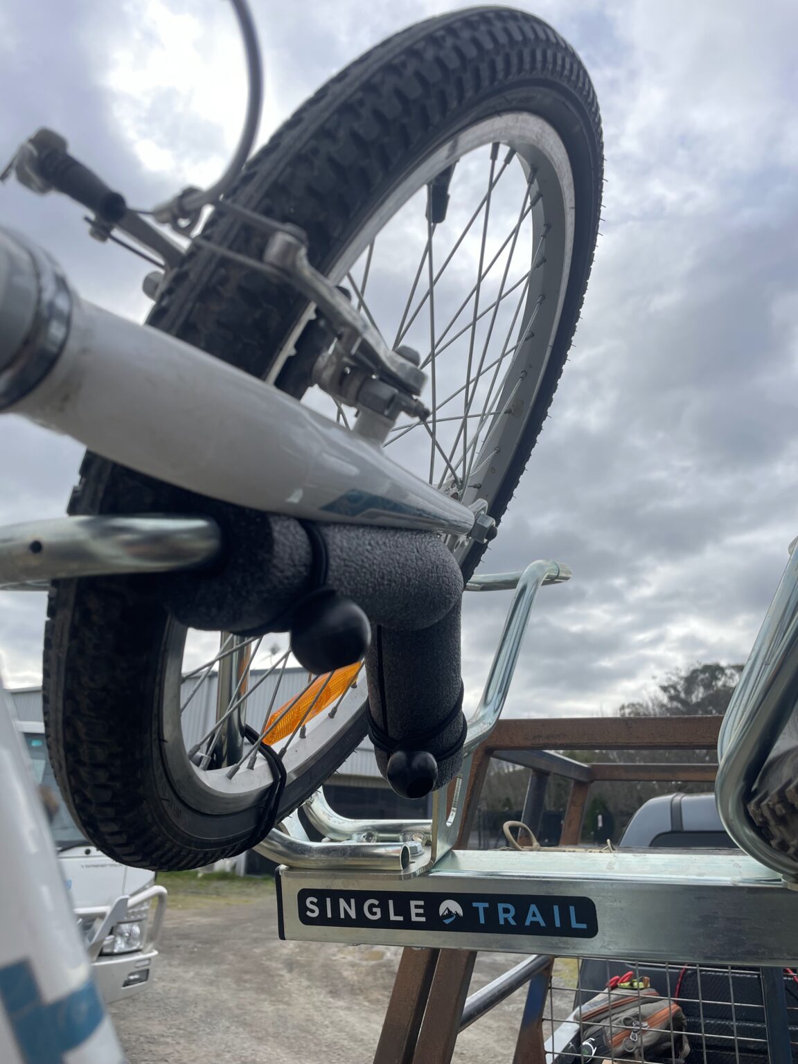 4 Bike SL150 Heavy Duty Shuttle Bike Rack - Single Trail Rack