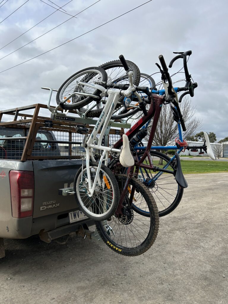 3 Bike SL100 Light Weight Shuttle Bike Rack - Single Trail Rack