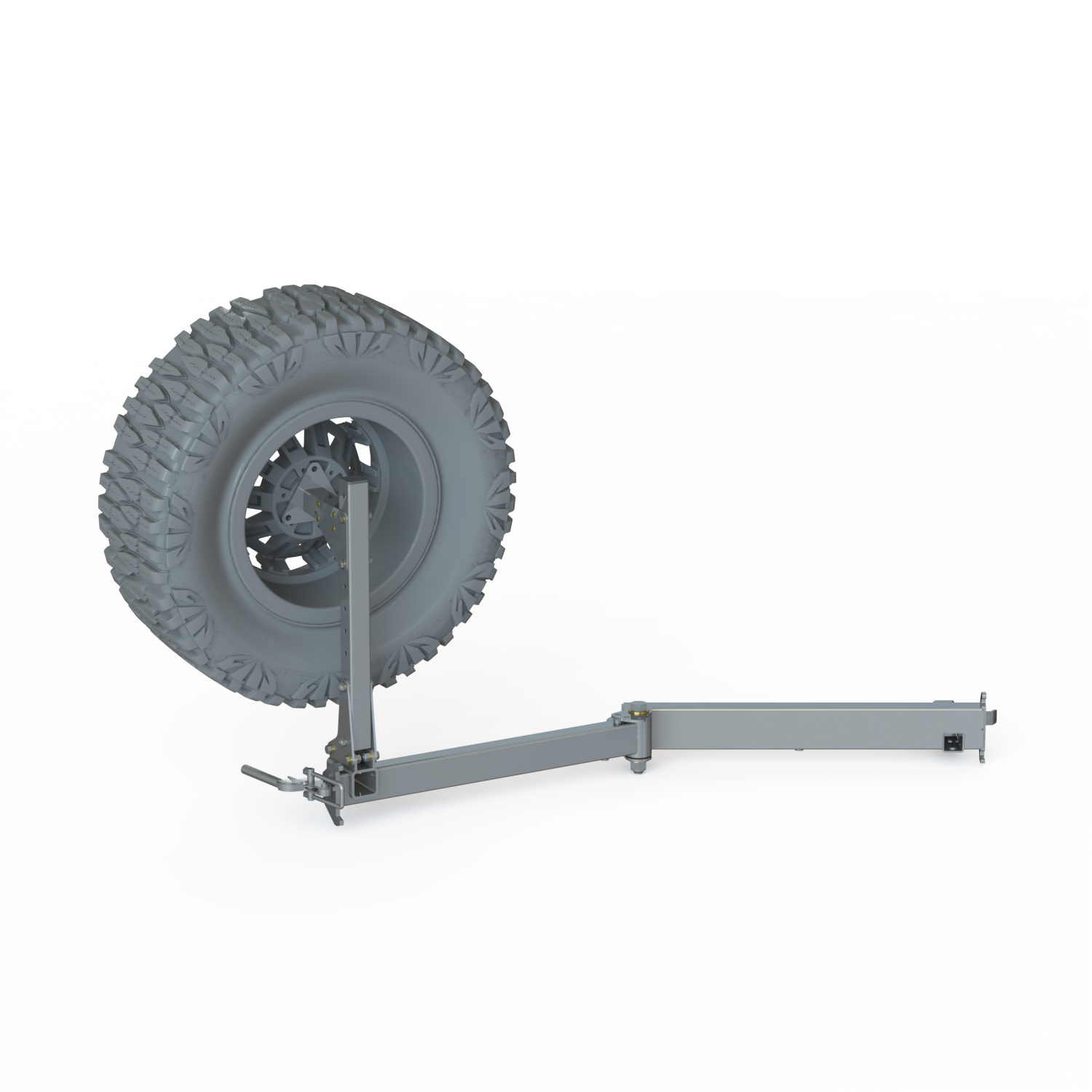 Wheel Carriers - Single Trail Rack