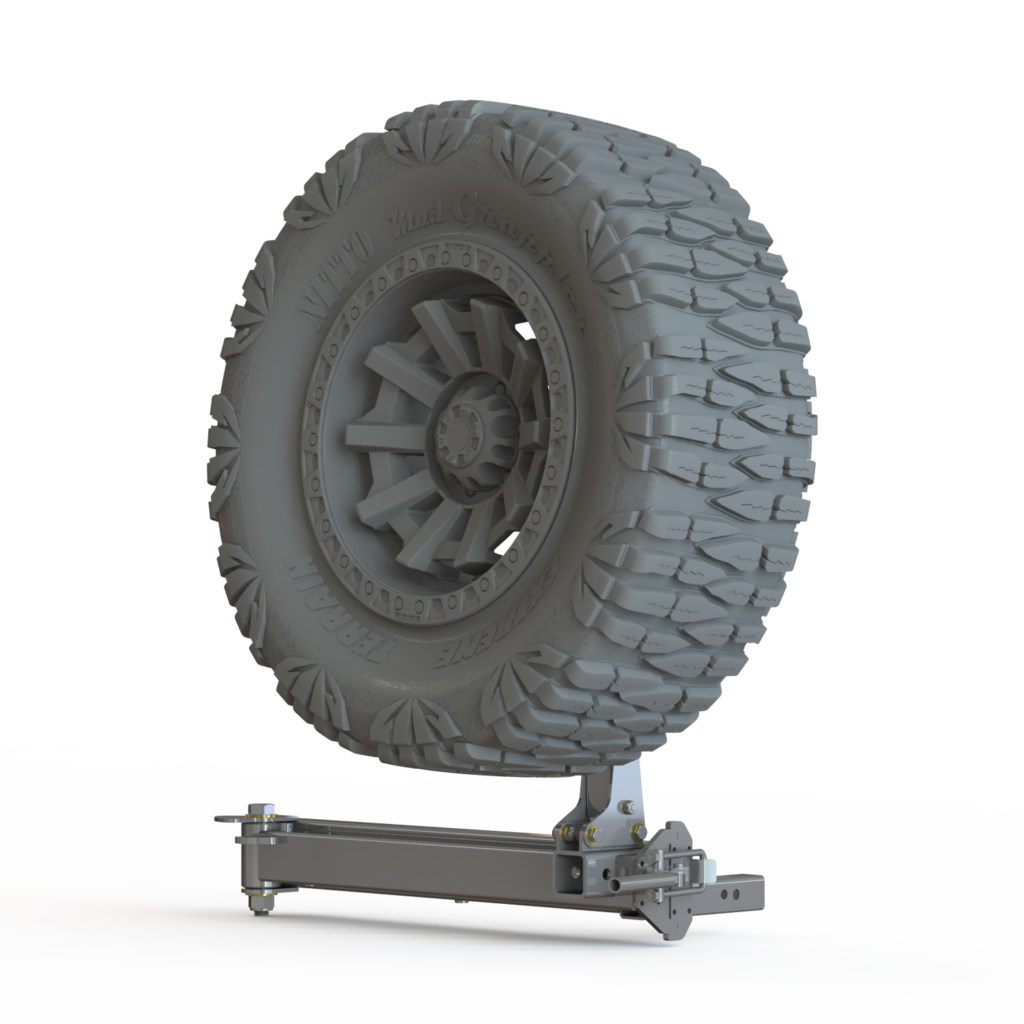 Wheel Carriers - Single Trail Rack