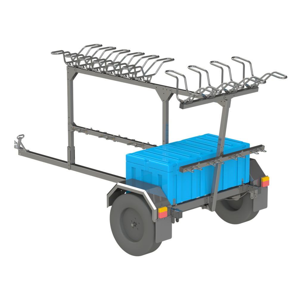 ENDURO TRAILER - Single Trail Rack