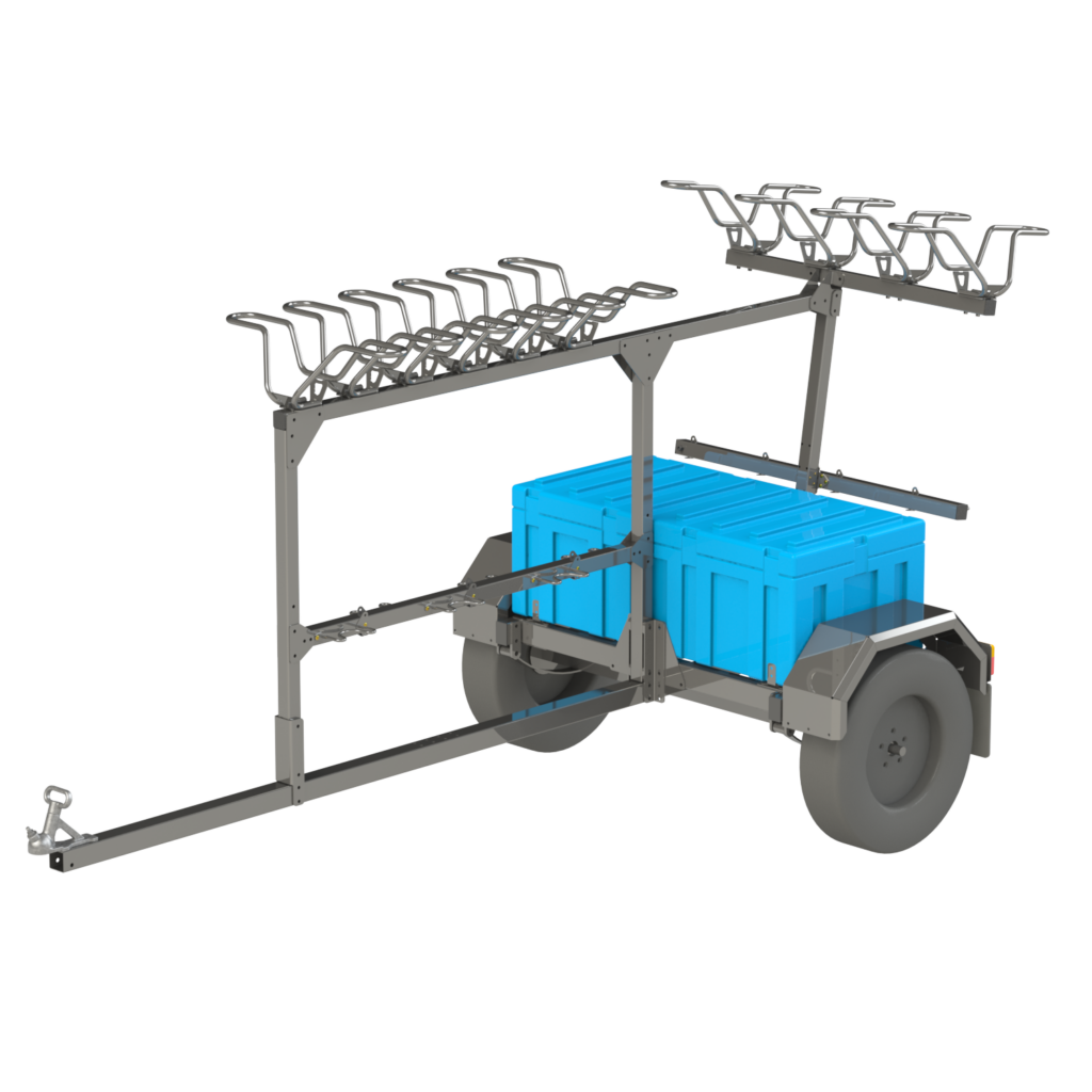 ENDURO TRAILER - Single Trail Rack